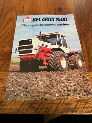 Belarus 1500 Tractor Brochure FCCA | eBay