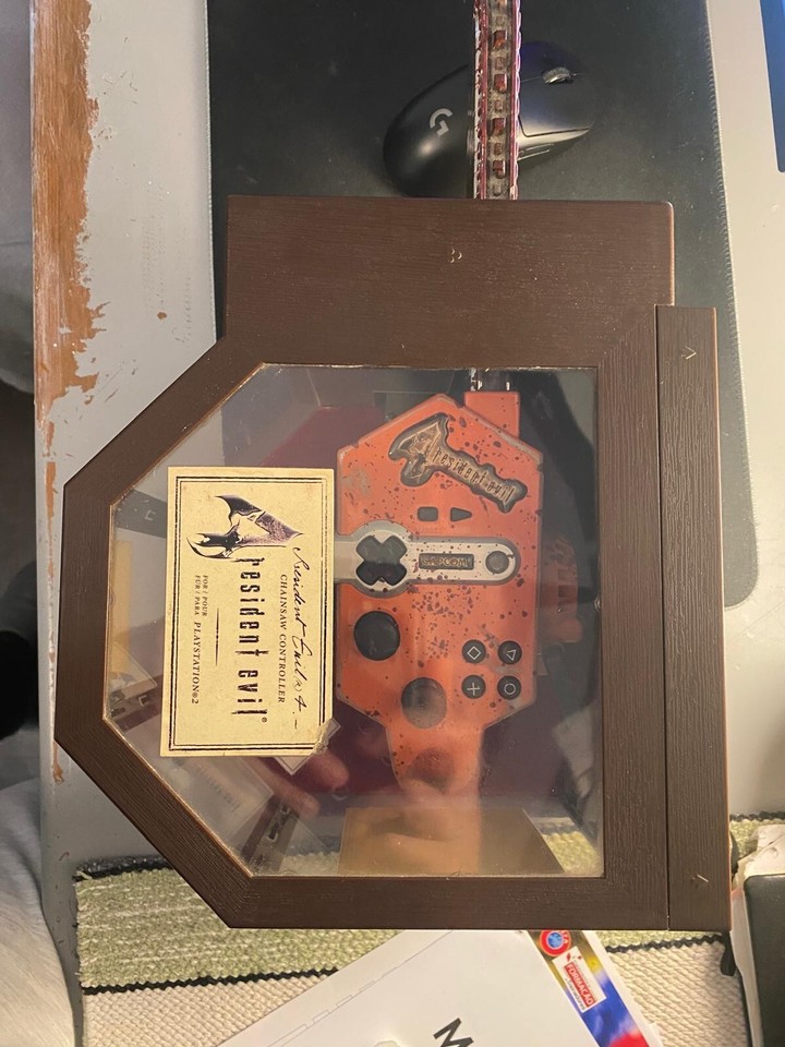 Resident Evil 4 Chainsaw Controller PS2 PLAYSTATION Capcom Collectible ...