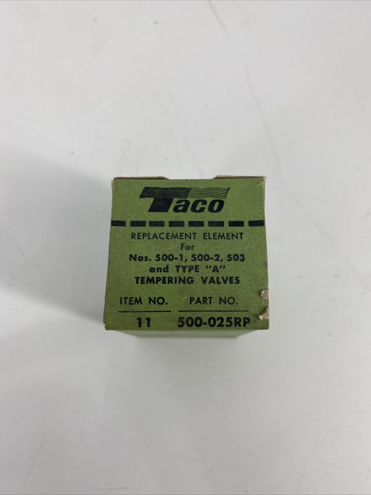 Taco 500-025RP Replacement Element for 500-1 500-2 503& Type A ...