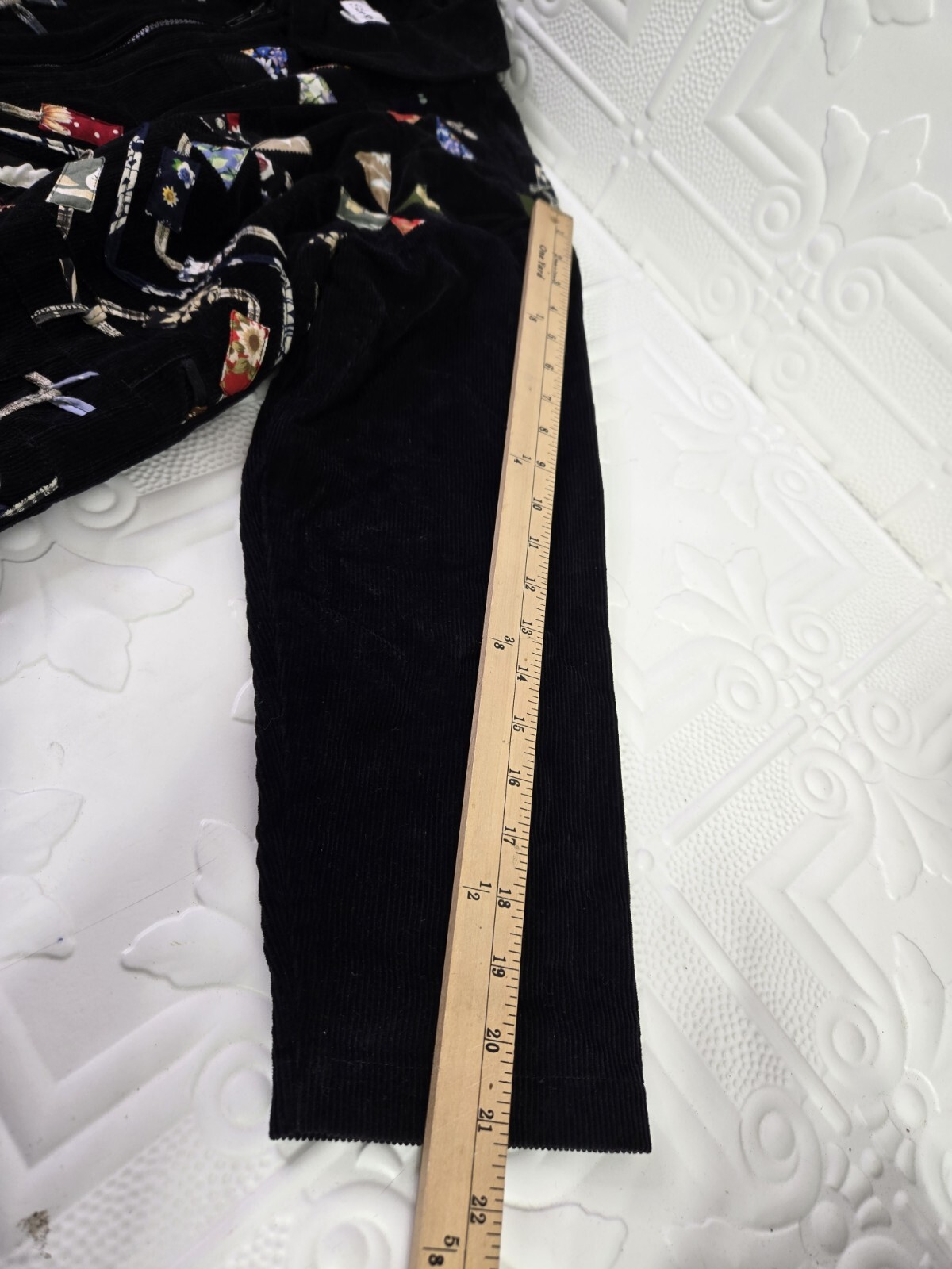 Soul Mates Corduroy Black Jacket~Rayon ~Ties~Patchwork ~Wearable Art ...