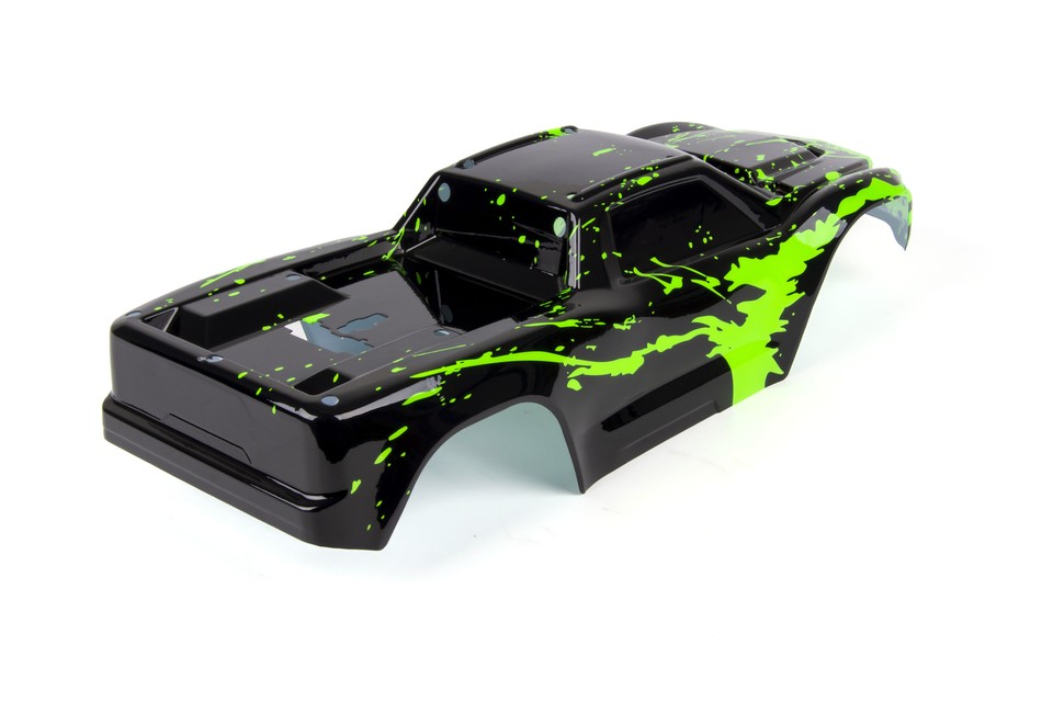 Custom Body Muddy Green for V2 WideMaxx Traxxas Maxx 1/10 4WD Truck ...