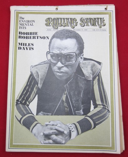 VINTAGE 1969 Rolling Stone Magazine- Issue #48 Miles Davis Robbie ...
