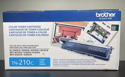 Brother TN-210c Laser Toner NEW, SEALED, & GENUINE | eBay