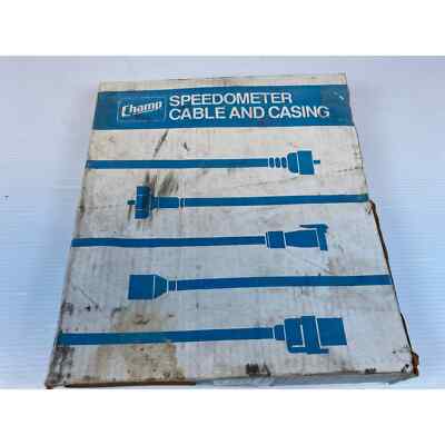 Vintage NOS. Champ Speedometer Cable & Casing #400830. | eBay