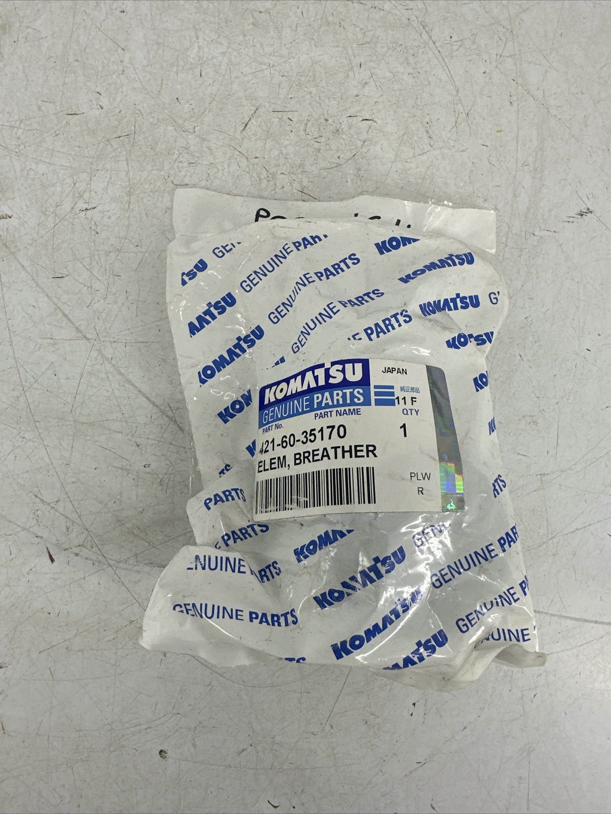 Komatsu+421-60-35170+Element+Filter+Breather for sale online | eBay