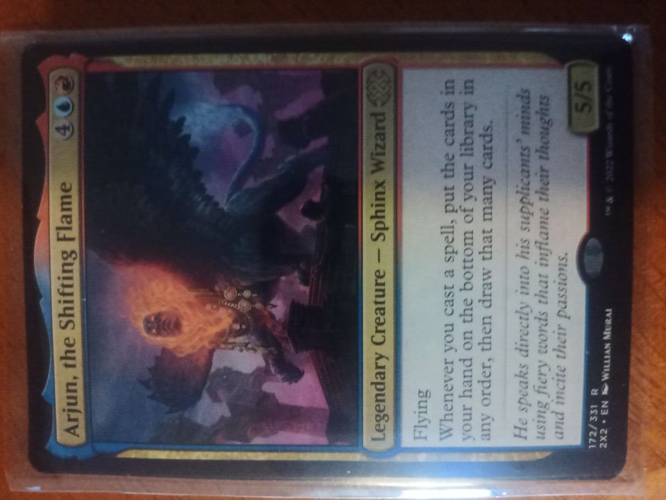 Arjun The Shifting Flame Magic The Gathering Rare Double Masters 2022 ...