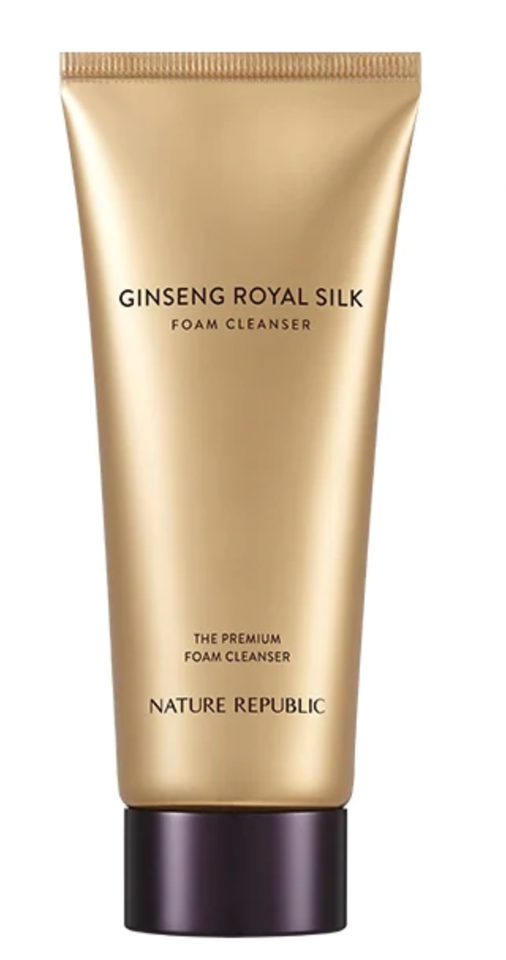 Nature Republic Ginseng Royal Silk Foam Cleanser 150ml - Korea Beauty ...