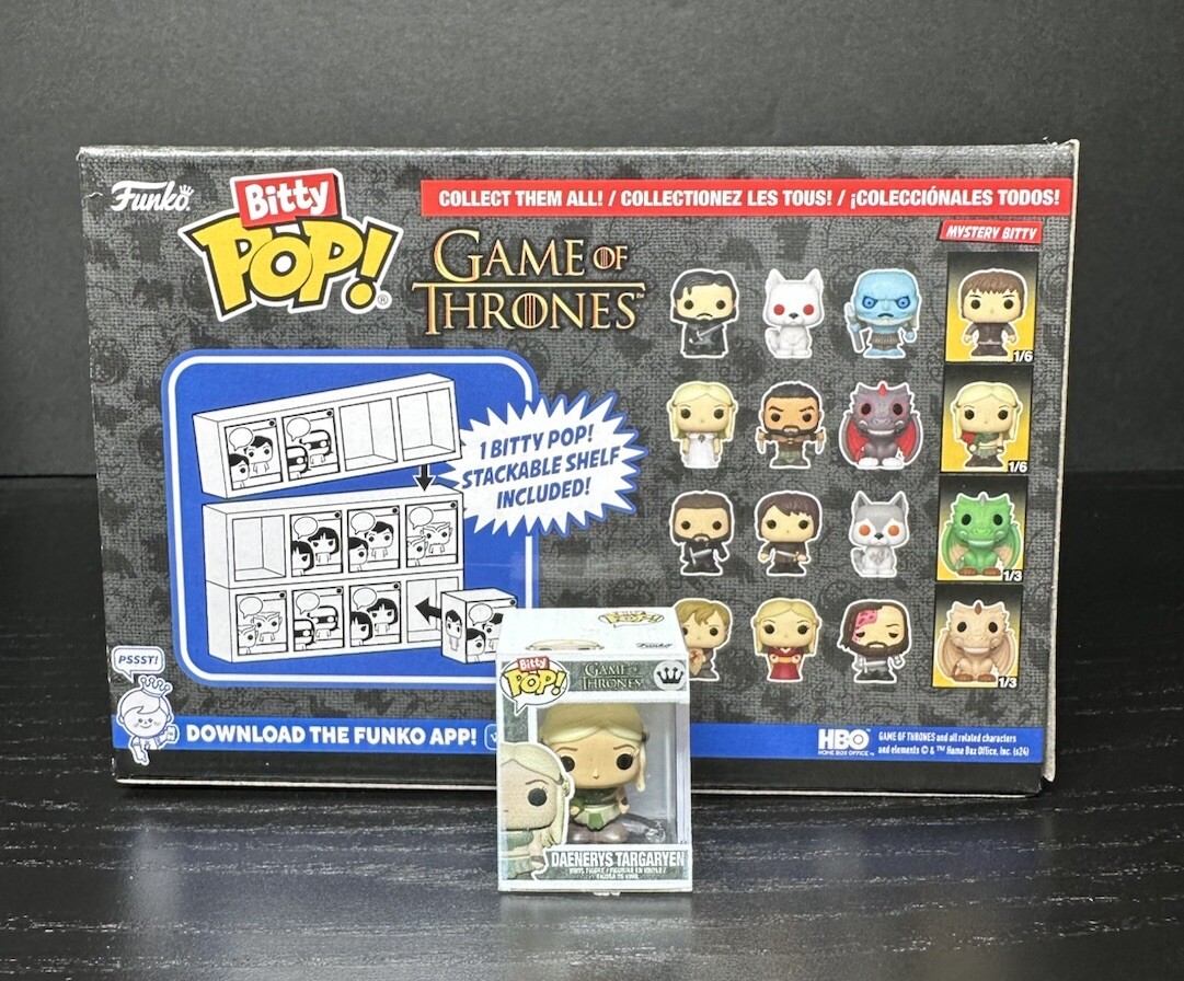 Funko Bitty Pop!: Game of Thrones - Daenerys Targaryen 1/6 CHASE ...