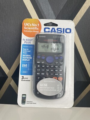 Casio (FX-83GT Plus) Scientific Calculator for GCSE students - Brand ...