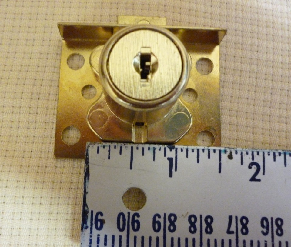 Mills Slot Machine Parts - Reproduction LOCK for Back Door-cash box W 2 ...