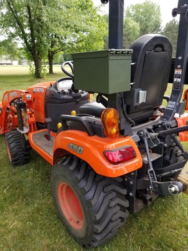 Universal Toolbox Mount for Tractor, Kubota, John Deere, Mahindra ...