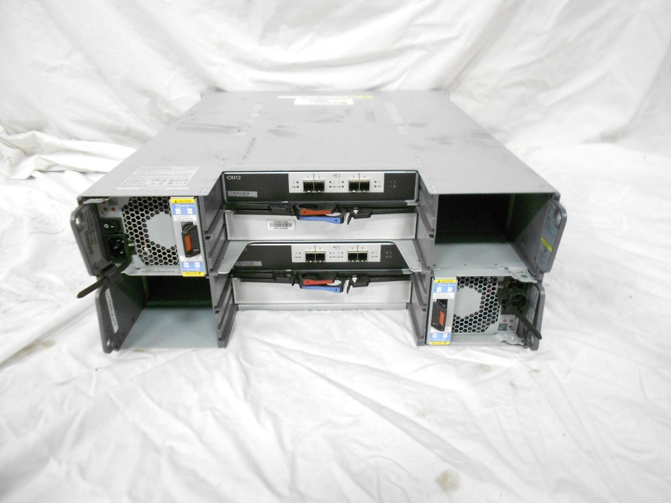 NetApp DS4246 Expansion Array 12gbps 12g W/ 24 bay SAS SATA Trays 2x ...