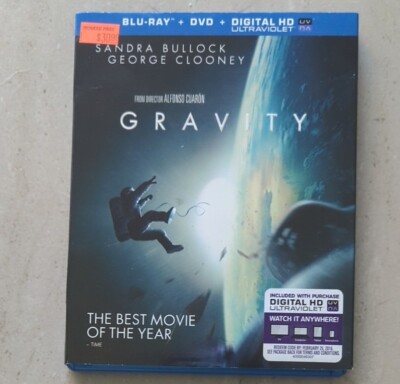 WB Gravity (Blu-ray + DVD + Digital HD (Expired) w/ Slipcover | eBay