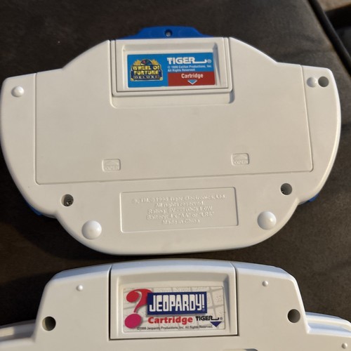 Tiger Electronics Wheel of Fortune & Jeopardy Handheld Games Tested ...