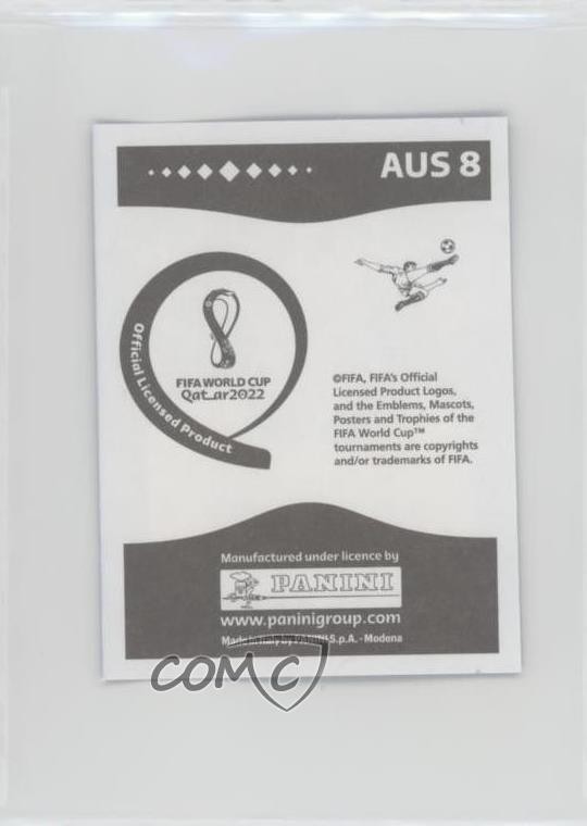2022 Panini FIFA World Cup Qatar Stickers Australia Blue Joel King # ...