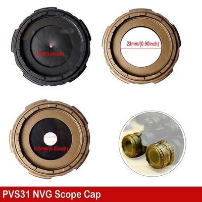 1/2 PCS Aluminum Adjustable NVG Focusing Scope Cap For PVS31 Night ...