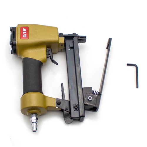 Pneumatic Staple Gun Code Nail Gun Leather Fabric Carton Wood Air ...