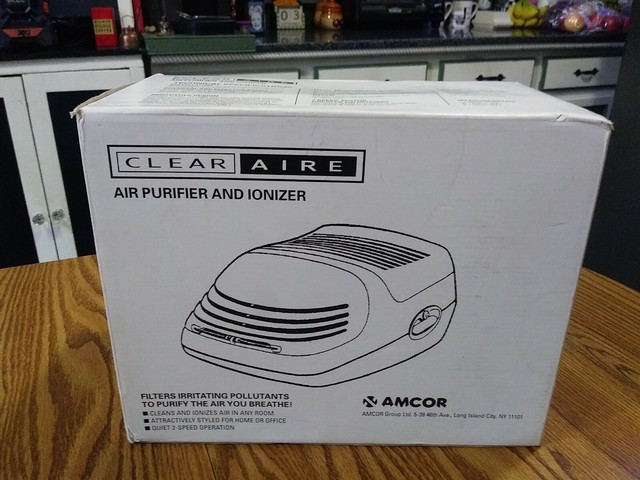 Amcor Future Tech Clear Aire 1 Air Purifier and Ionizer Black V 8530 ...