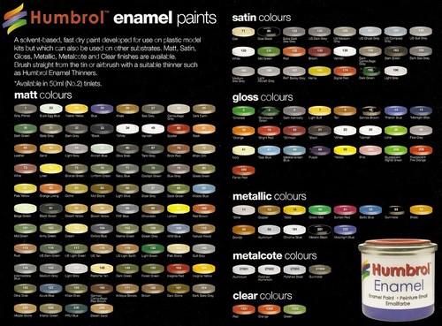HUMBROL ENAMEL PAINT SMALTO 14ml - 128 U.S. COMPASS GREY SATIN - NUOVO ...