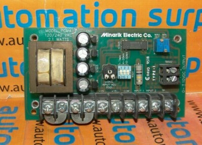 MINARIK PCM4 DRIVE ISOLATION CARD 120/240 VAC IN +/- 10 VDC OUT 2.1W ...