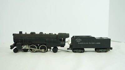 American Flyer Lines S Gauge 4-4-2 Steam Engine 21160 & Reading Lines ...