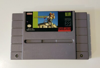 PAPERBOY 2 Super Nintendo SNES Game Cartridge Authentic! SNS-P2-USA | eBay