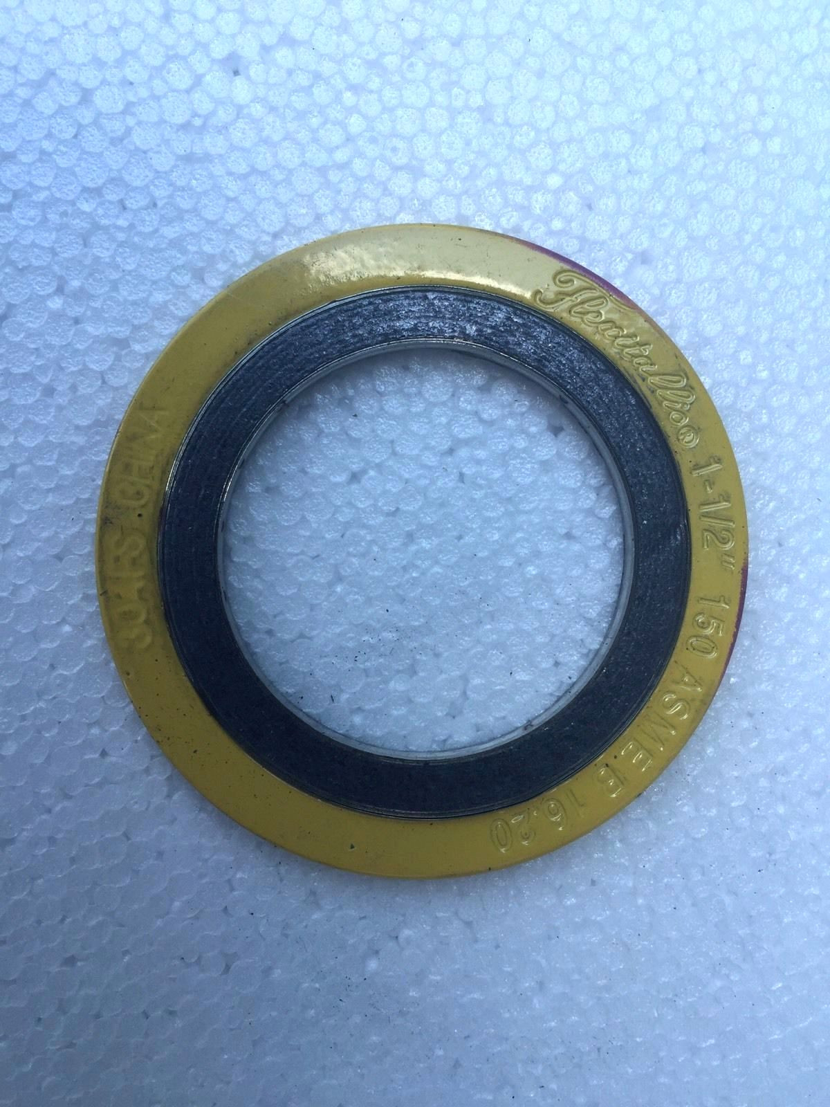 Flexitallic Spiral Wound Gasket, 1-1/2 in, Stainless Steel 304, Flexite ...