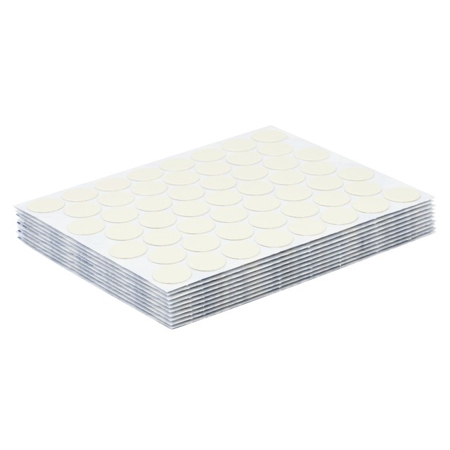 FastCap 9/16" Self Adhesive Screw Cap Covers Almond 53 Pack White ...