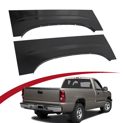 Wheel Arch Repair Panel Upper Rear Set of 2 For 99-07 Chevy Silverado ...