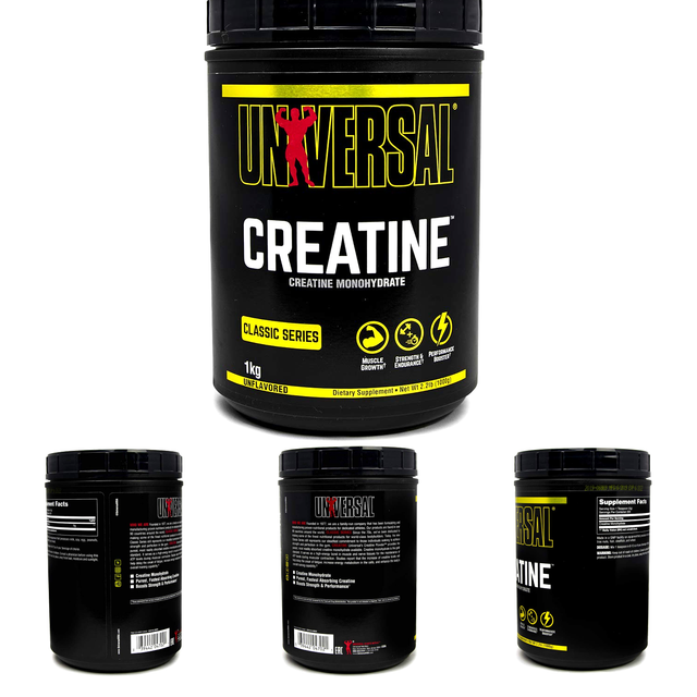 Universal Nutrition Micronized Creatine Monohydrate, 1000-Gram Tub for ...