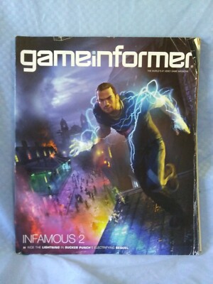 Game Informer Magazine July 2010 #207 Infamous 2 | eBay