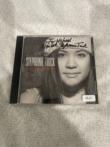 Signed STEPHANIE TRICK - Ragtime Tricks 2010 CD Ragtime/Jazz ...