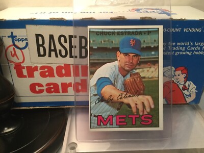 1967 Topps Baseball HIGH #537 Chuck Estrada Mets High # Set Break No | eBay