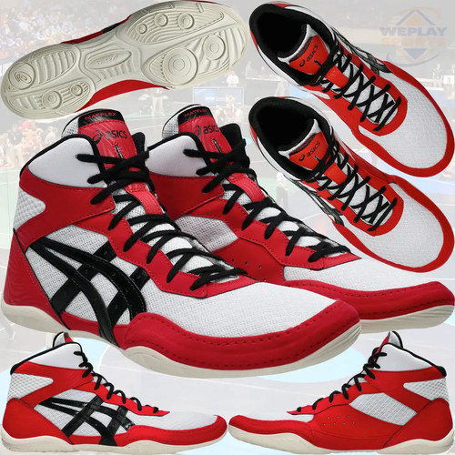 Asics Matflex 7 Mens Wrestling Shoes Red/Black # 1081A051-600 FREE ...
