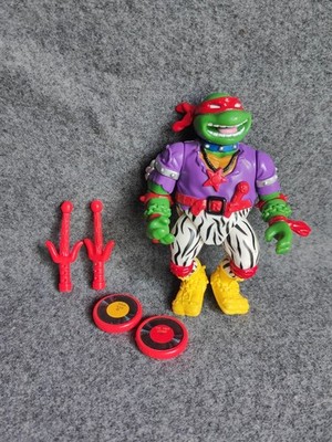 1991 Vintage TMNT Rock N Roll Heavy Metal Raph Near Complete | eBay