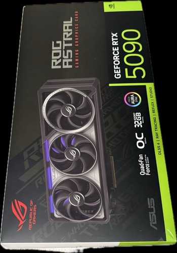 ASUS ROG Astral GeForce RTX 5090 OC Edition SHIPS WITHIN A DAY ALL ROPS ...