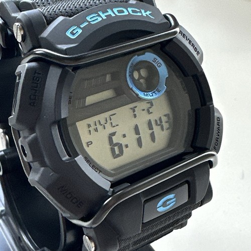 CASIO G-SHOCK GD400-1B2 GD-400-1B2 BLACK/BLUE DIGITAL WATCH | eBay