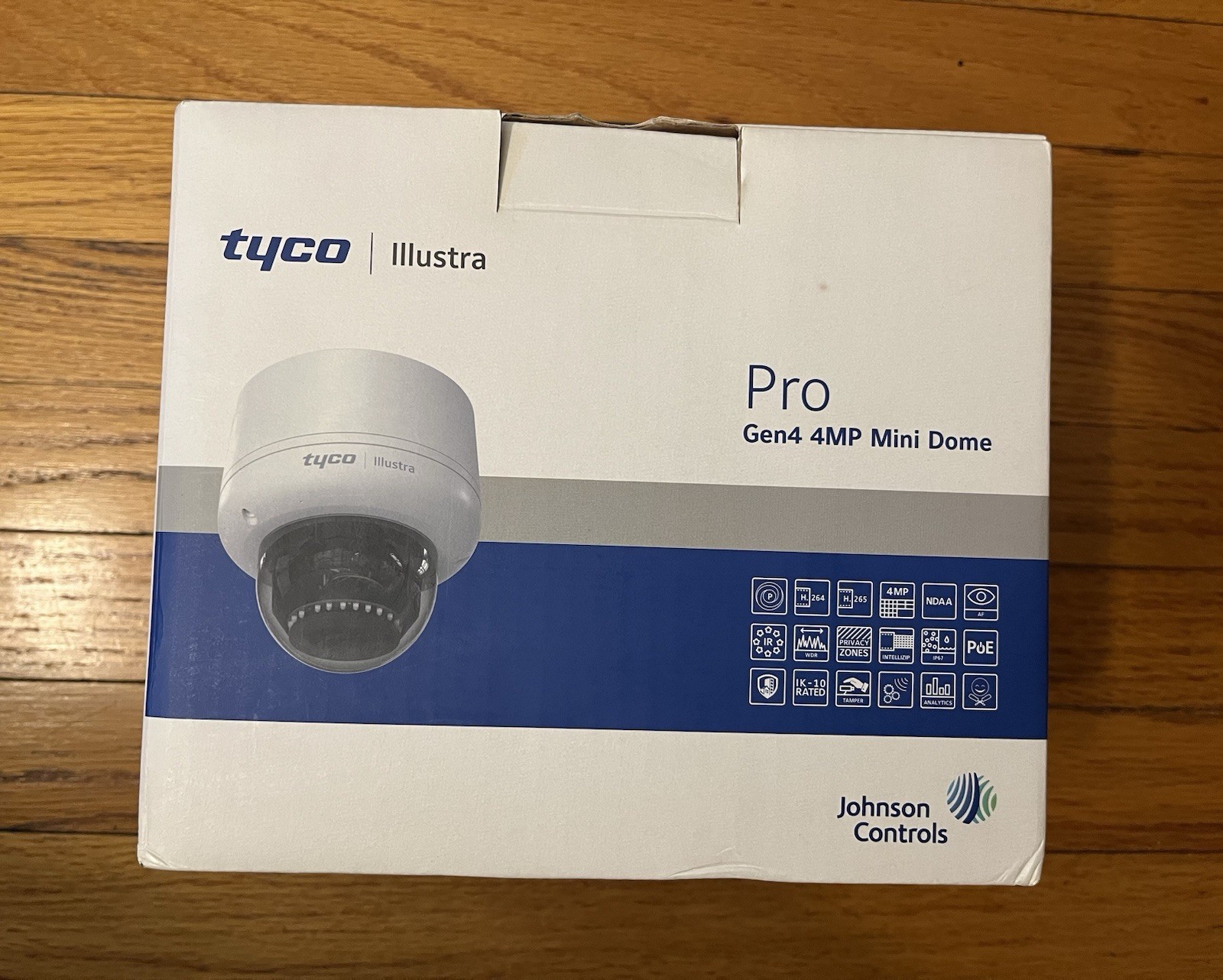 NEW Illustra Pro Tyco Gen4 4MP Mini Dome Camera IPS04-D12-OI04 Johnson ...