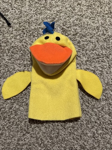 Baby Einstein Duck Yellow Felt Hand Puppet | eBay