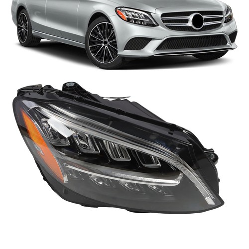 5 Pins LED Headlight For 2019-2021 Mercedes Benz C300 W205 Right ...