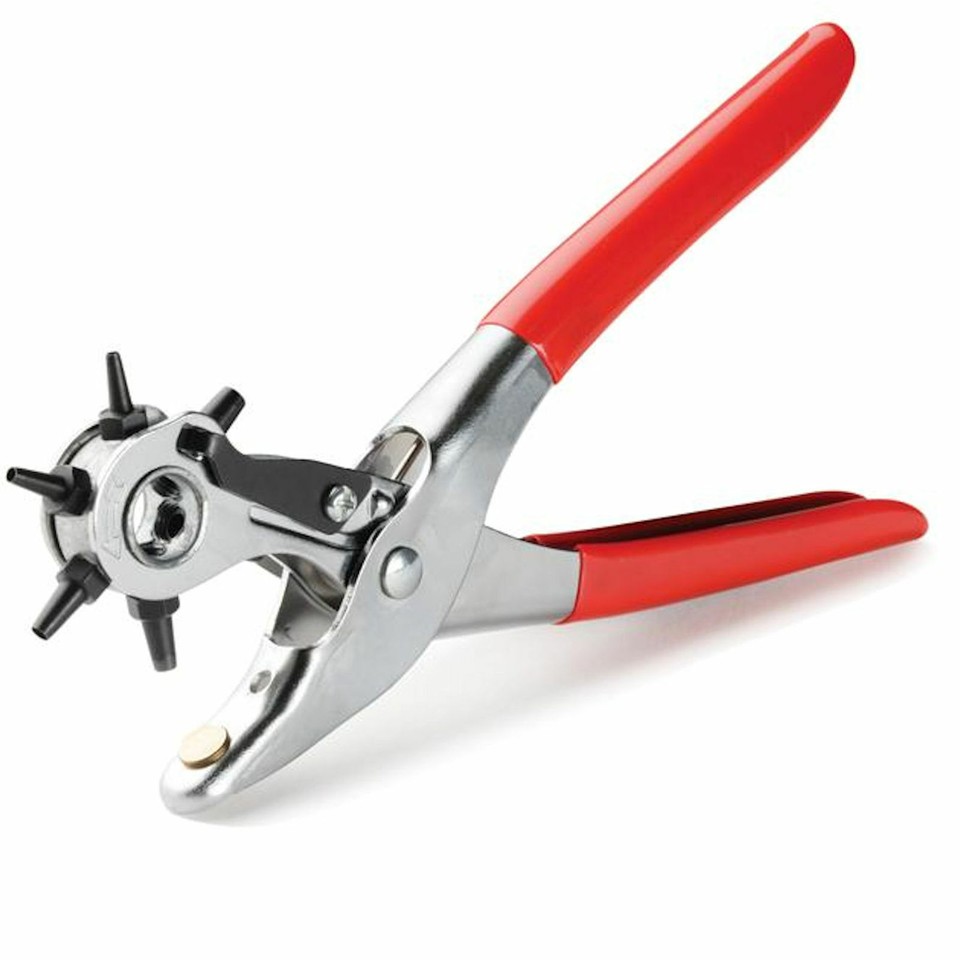 Tandy Leathercraft Deluxe Rotary Steel Punch W/6 Tubes 3240-00 | eBay