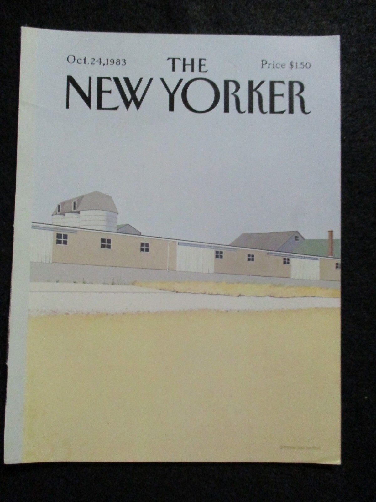 New Yorker Magazine (COVER ONLY) October 24 1983 Gretchen Dow Simpson ...