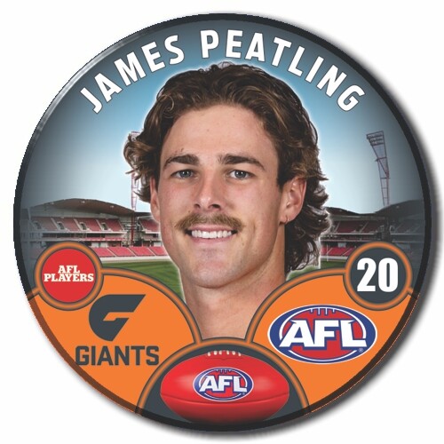 2023 AFL GWS Giants Football Club - PEATLING, James | eBay Australia