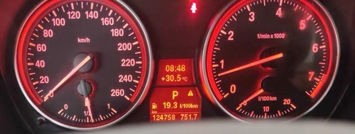 Red INSTRUMENT CLUSTER LED CONVERSION SPEEDO DASH light For BMW F30 F34 ...