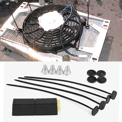Universal Electric Radiator Fan Installation Kit Mount Hold Cooling Fan ...