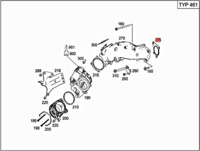 Genuine MERCEDES Metal seal single layer 6420980980 | eBay