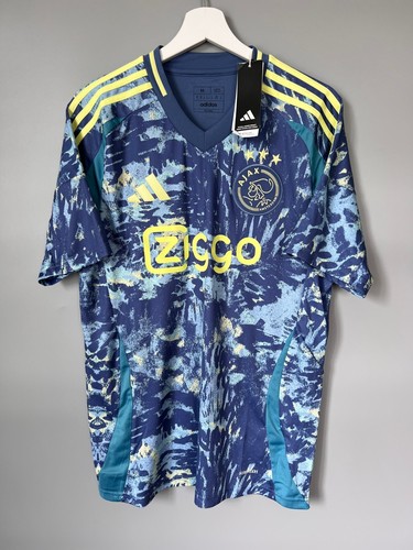 Ajax Amsterdam 24/25 Away Football Soccer Shirt IT6162 Adidas Mens Size ...