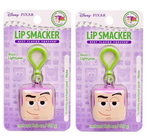 2 PK Lip Smacker Pixar Toy Story Buzz Lightyear Cube Flavored Lip Balm ...