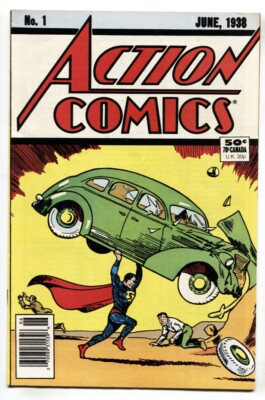 ACTION #1 comic book 1988 comic book -1st SUPERMAN REPRINT | eBay