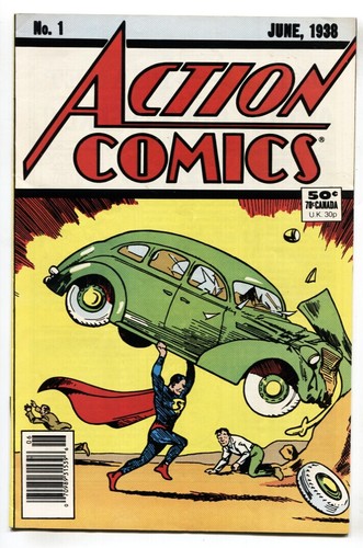 ACTION #1 comic book 1988 comic book -1st SUPERMAN REPRINT | eBay